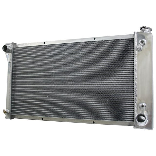 Brothers Trucks ALR72C2 Radiator - Aluminum - Auto - V8 - 2 Row ...