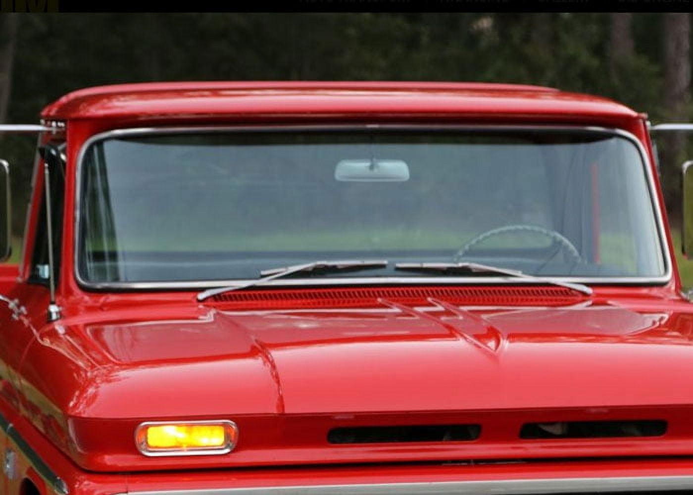 Brothers Trucks WTS6466 Windshield Trim Set - Stainless - Walmart.com