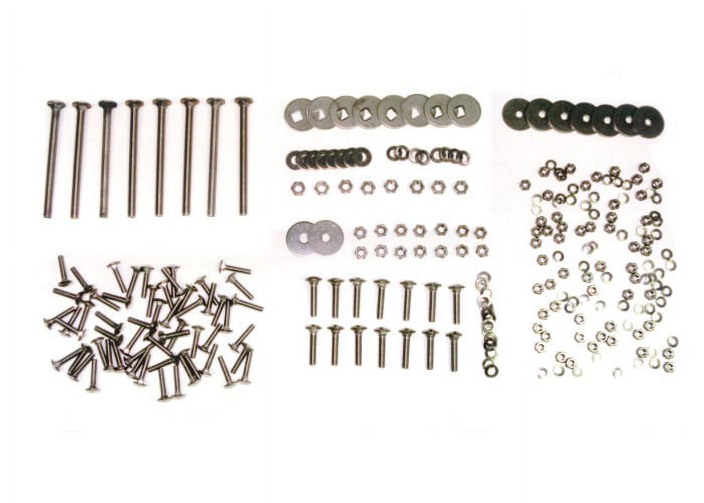 Brothers Trucks ZP10362 Wood Bed Bolt Kit - Shortbed/Stepside - Zinc ...