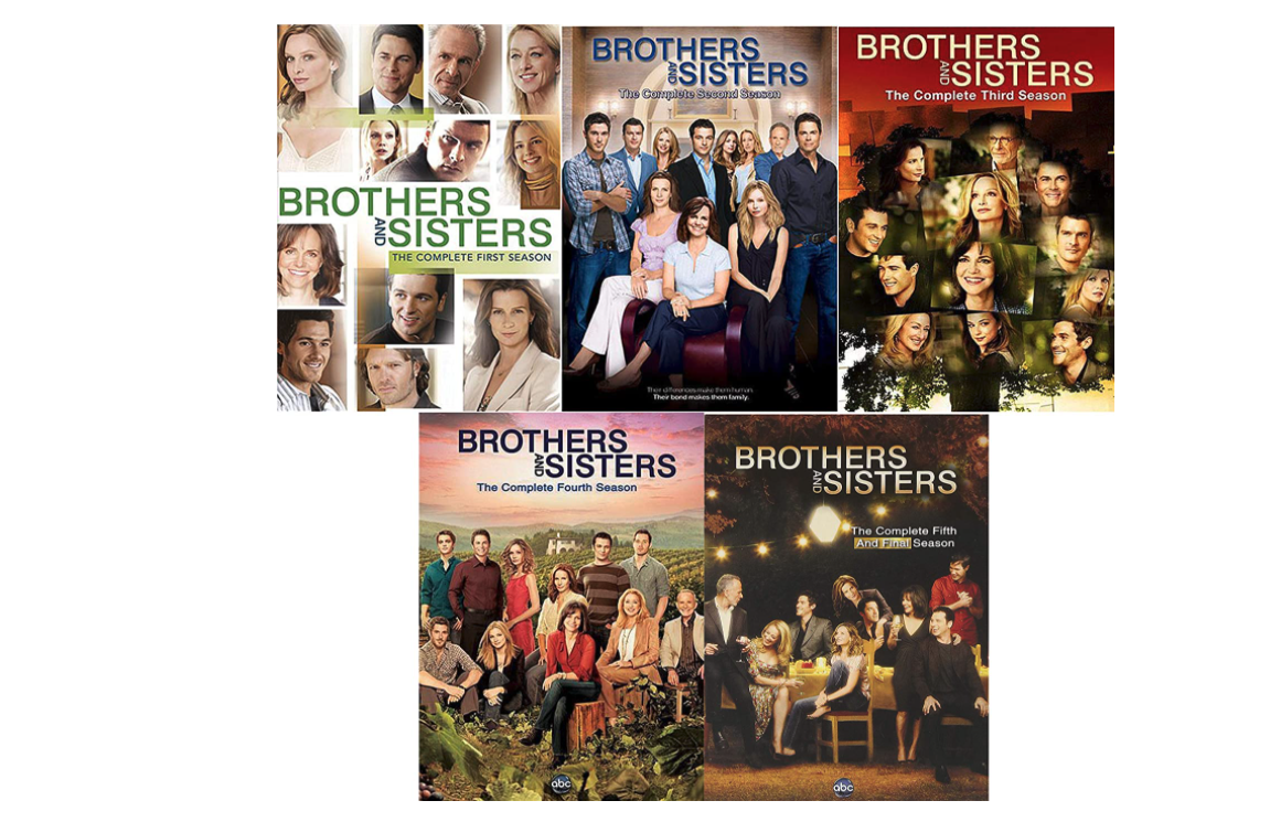 Brothers and Sisters Complete DVD Box Set Seasons 1-5 - Walmart.com