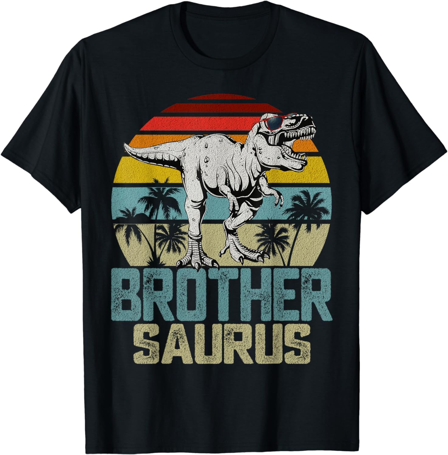 Brothersaurus T Rex Dinosaur Brother Saurus Family Matching Cotton T ...