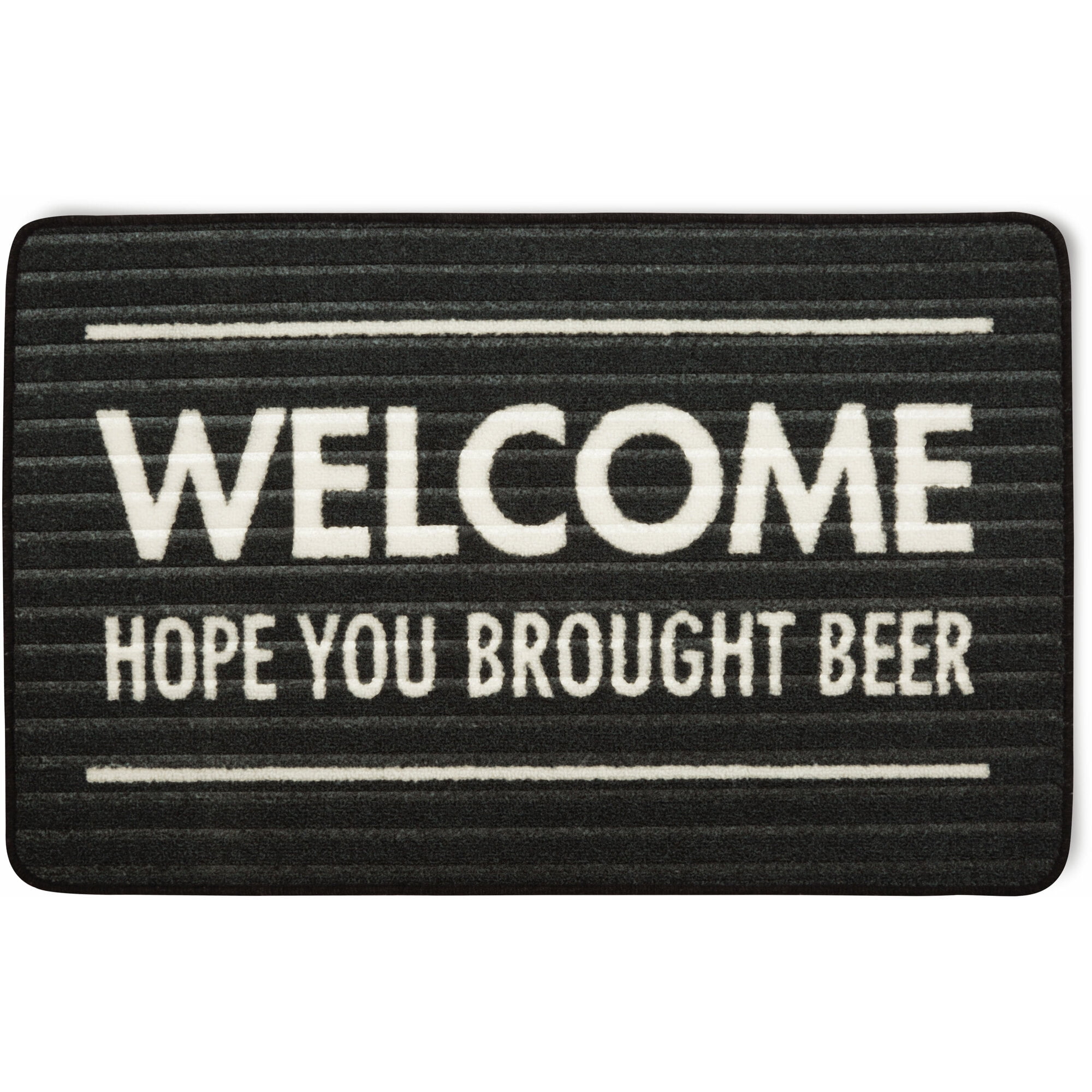 Pavilion Gift Company - Brought Beer - 27.5" x 17.75" Floor Mat ...