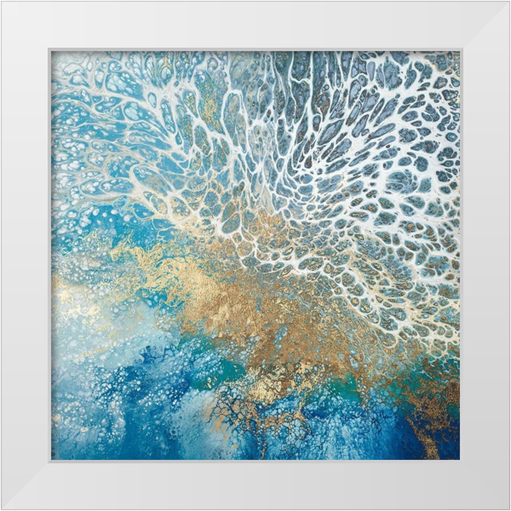 Broughton, Shaylen 15x15 White Modern Wood Framed Museum Art Print ...