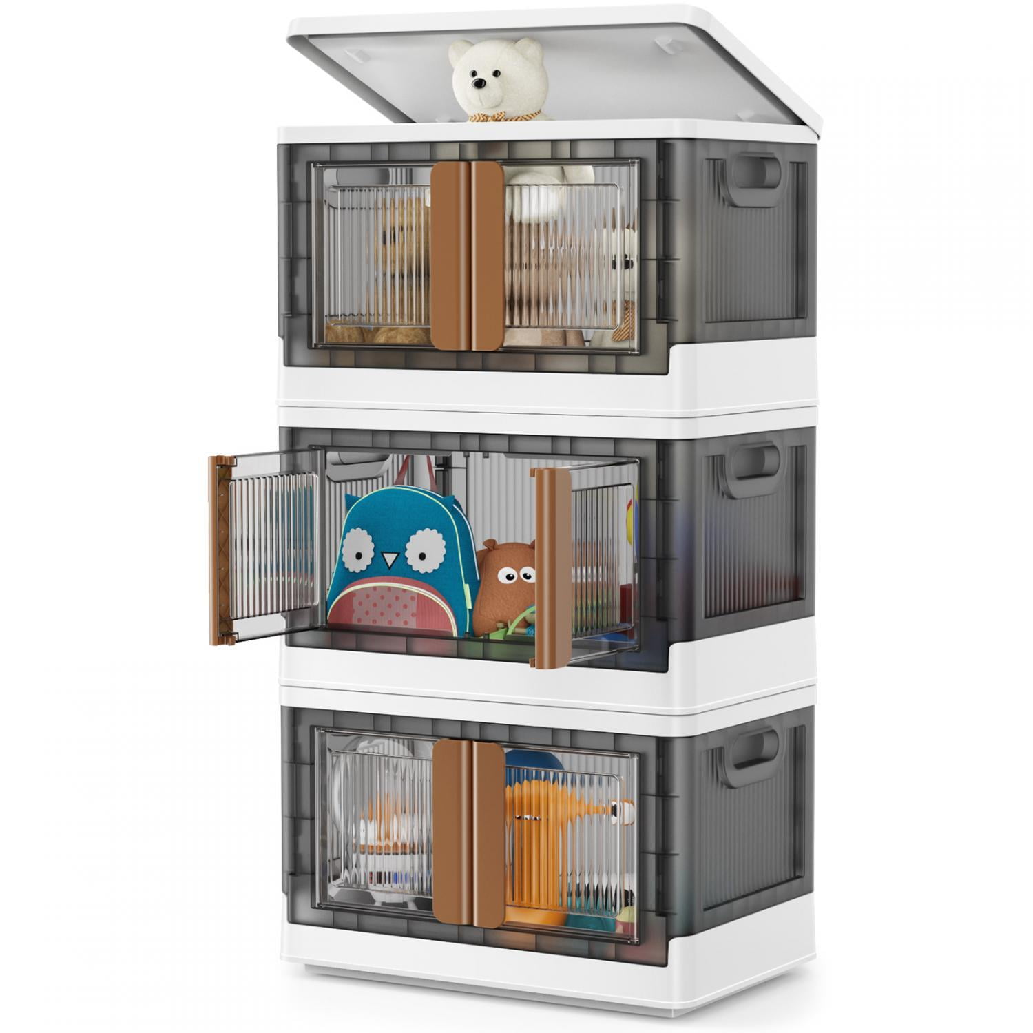 Free Shipping! Broview V6 Large Stackable & Foldable Storage Box, 8.4 ...