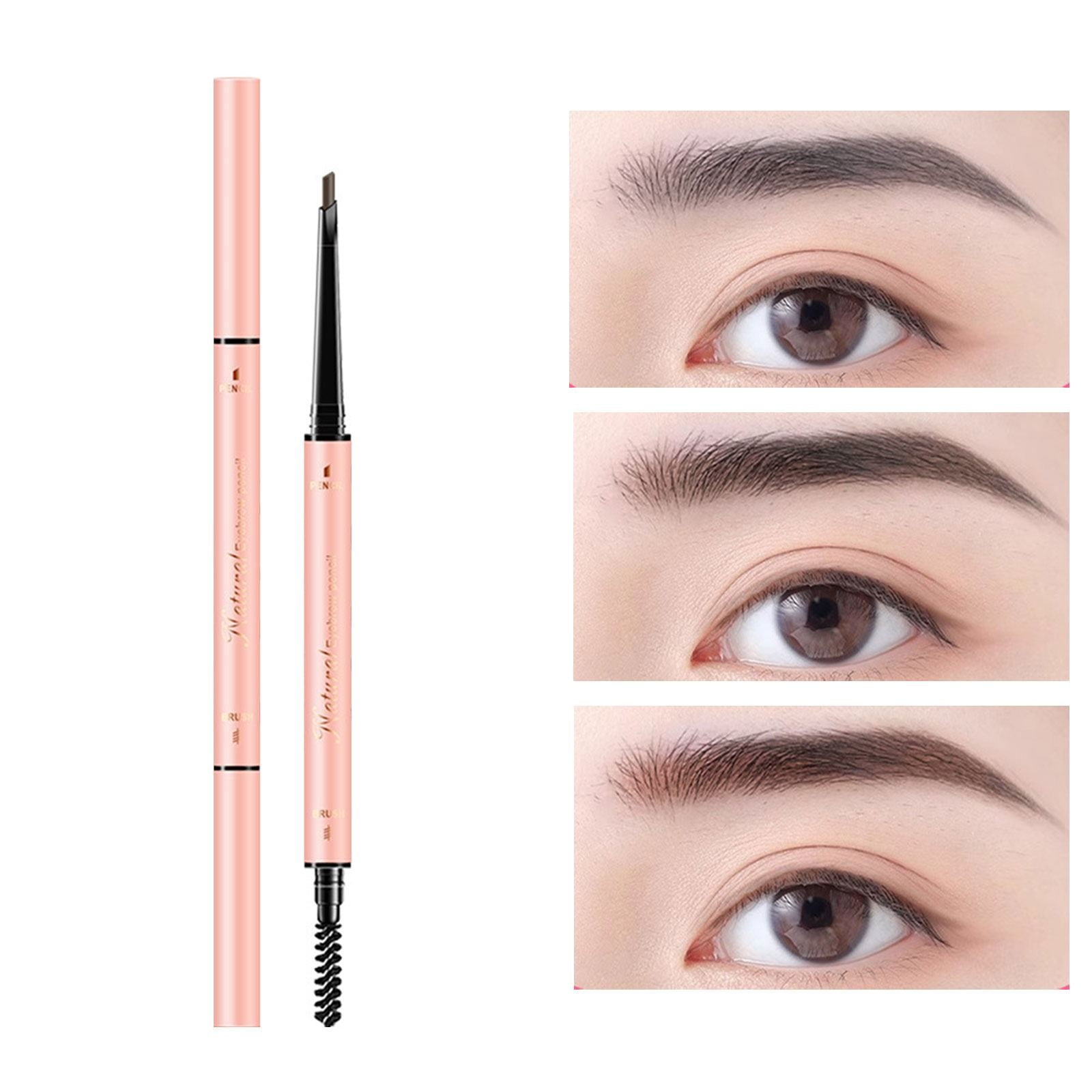 Brow Pencil Eyebrow Brush Eyebrow Gel Smudge-Proof & Sweat-Resistant ...