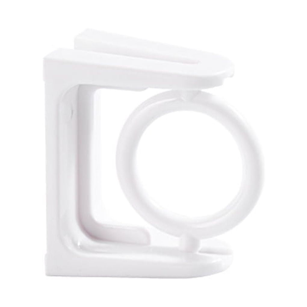 BrowQuartz 2 Pieces Living Room Self Adhesive Curtain Rod Holder Wall ...