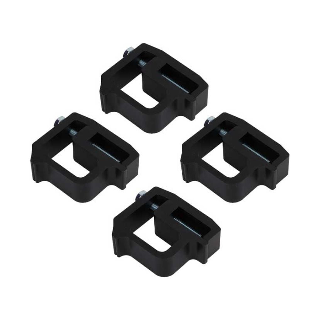 BrowQuartz 4 Pieces Truck Cap Topper Clamp Shell Mounting Camper ...