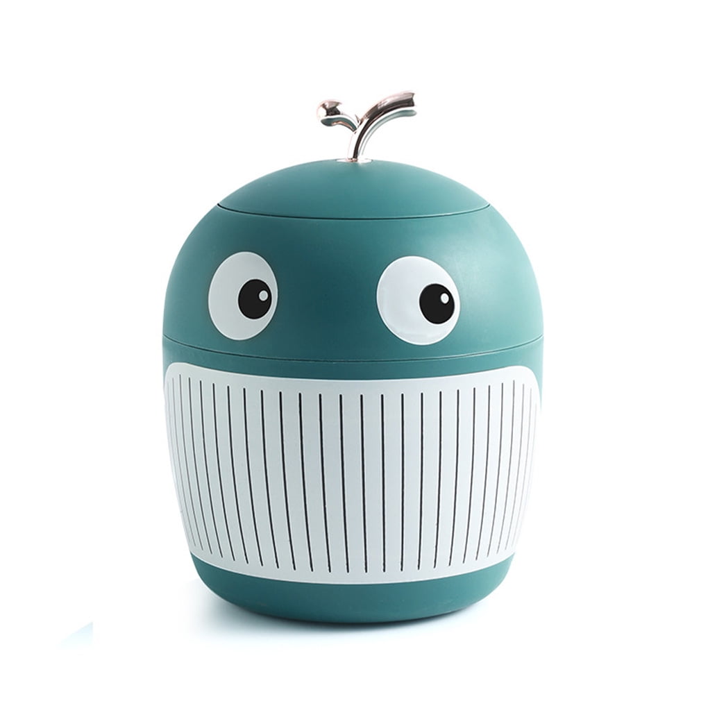 BrowQuartz 4L Desktop Trash Can Decorative Office Storage Bucket Bin ...