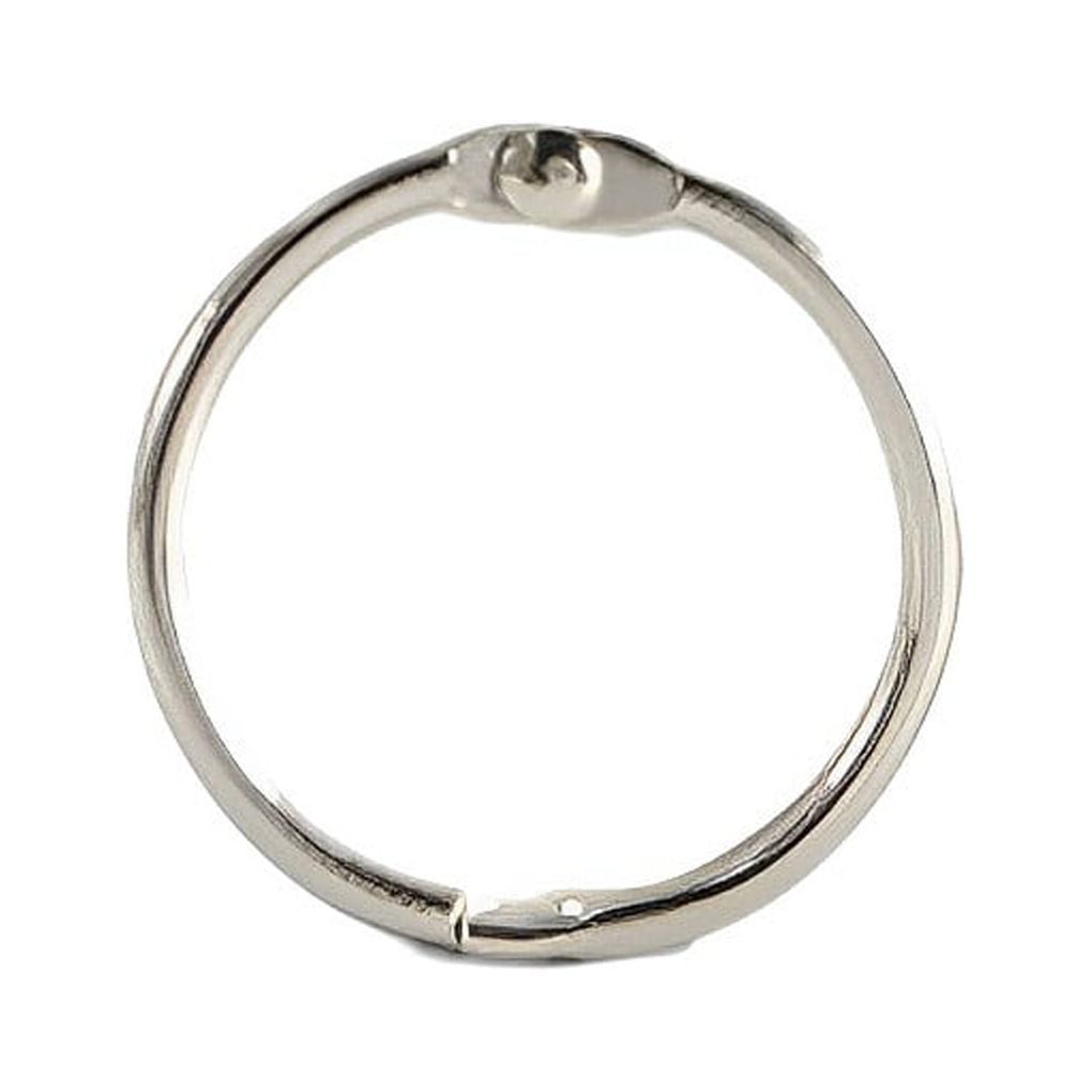 BrowQuartz 50 Pieces Metal Binder Rings Circle Opening Albums Book ...