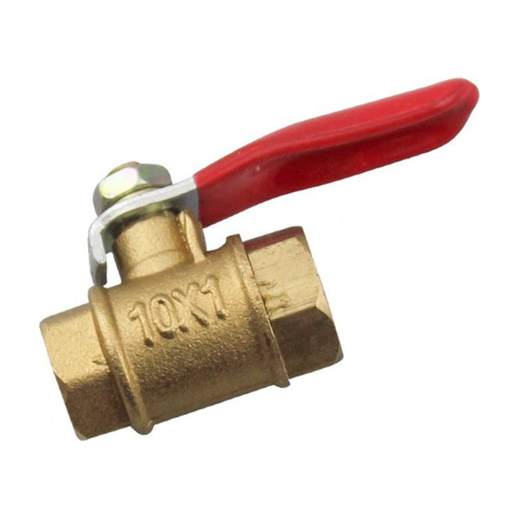 BrowQuartz Brass Ball Valve Dual Female Thread Garden Hose Switch ...