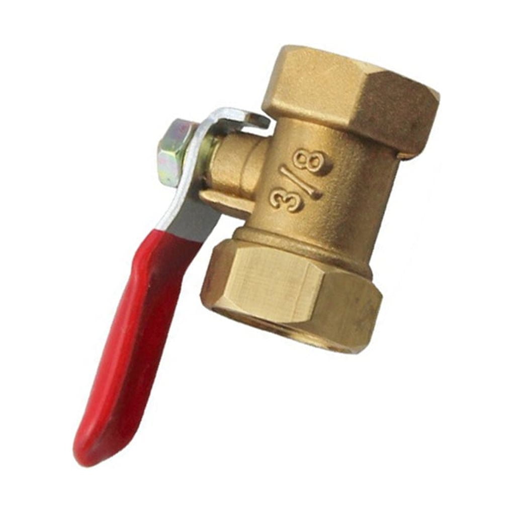 BrowQuartz Brass Ball Valve Dual Female Thread Garden Hose Switch ...