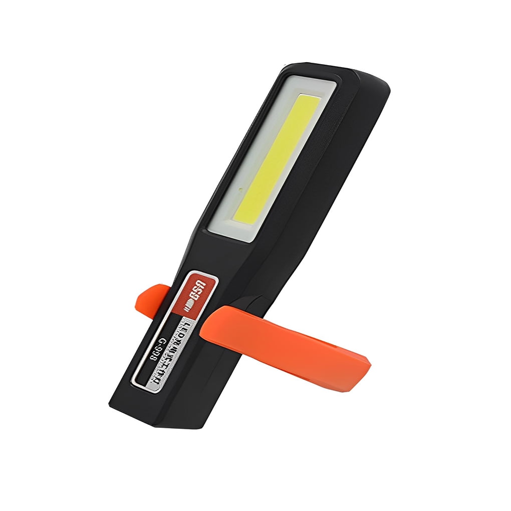 BrowQuartz COB LED Work Light USB Rechargeable Flashlight Magnetic Base ...