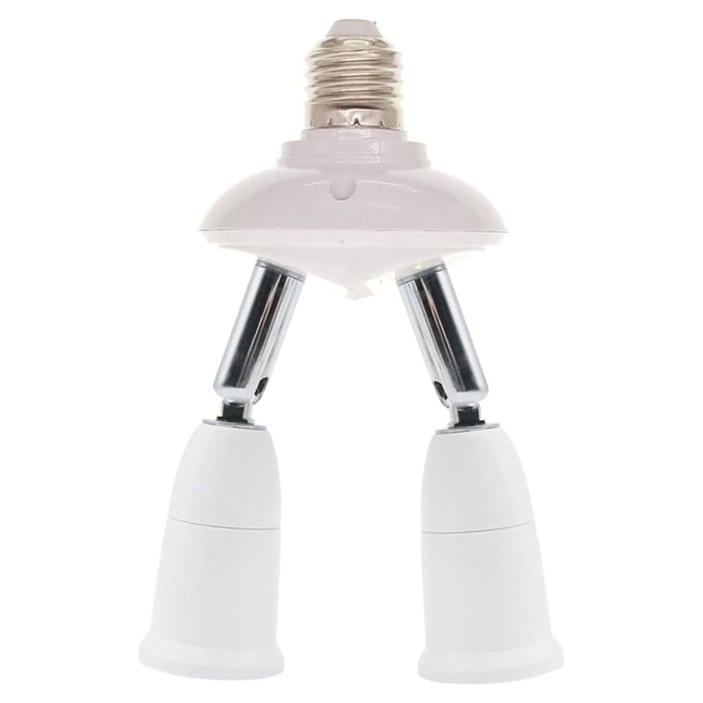 BrowQuartz E27 Splitter 60W Lamp Bulb Socket Extension Light Adapter ...