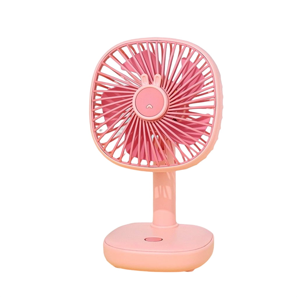 BrowQuartz Electric Desktop 90°Rotation Rechargeable Fan Summer with ...