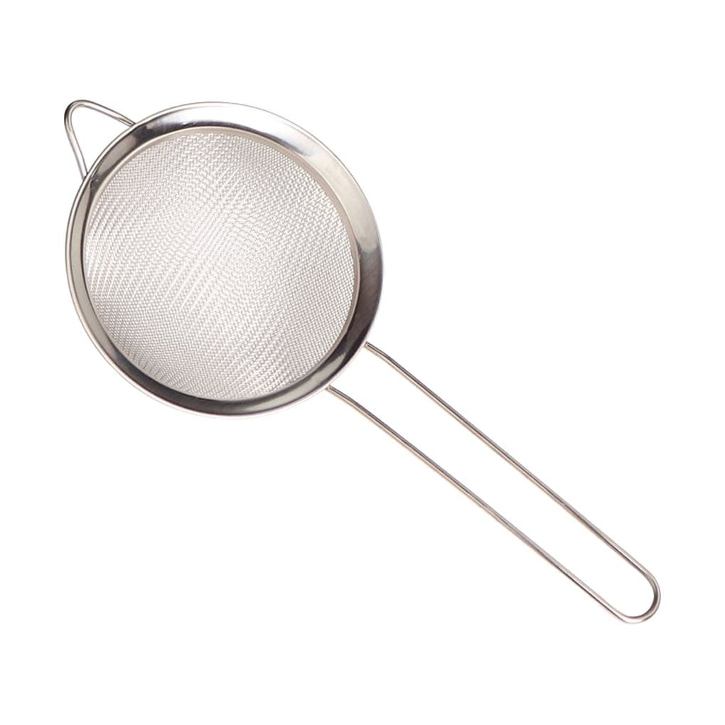 BrowQuartz Farina Sieve with Handle Stainless Steel House Supplies Oil ...