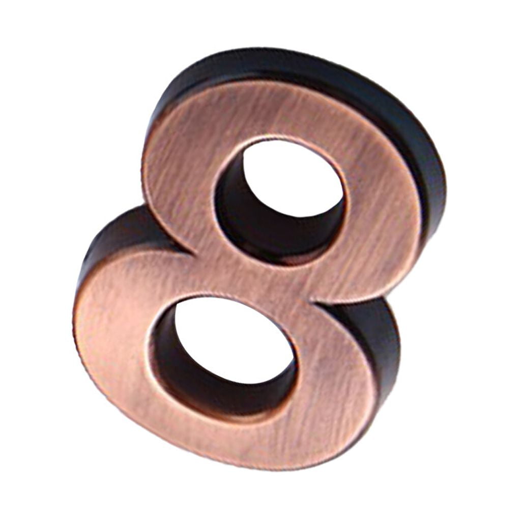 BrowQuartz House Numbers for Outside Household Exquisite Small Door ...