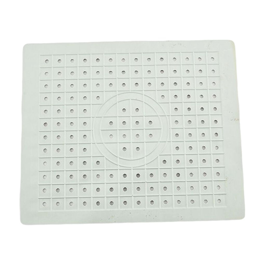 BrowQuartz Kitchen Rubber Sink Drain Mat Heat Resistant Home Draining ...