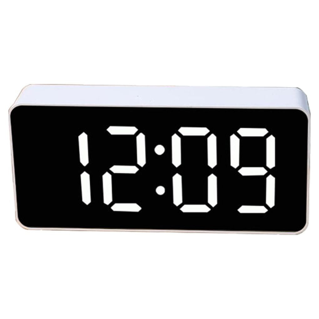 BrowQuartz LED Digital Alarm Clock Temperature Gauge Table Desktop ...