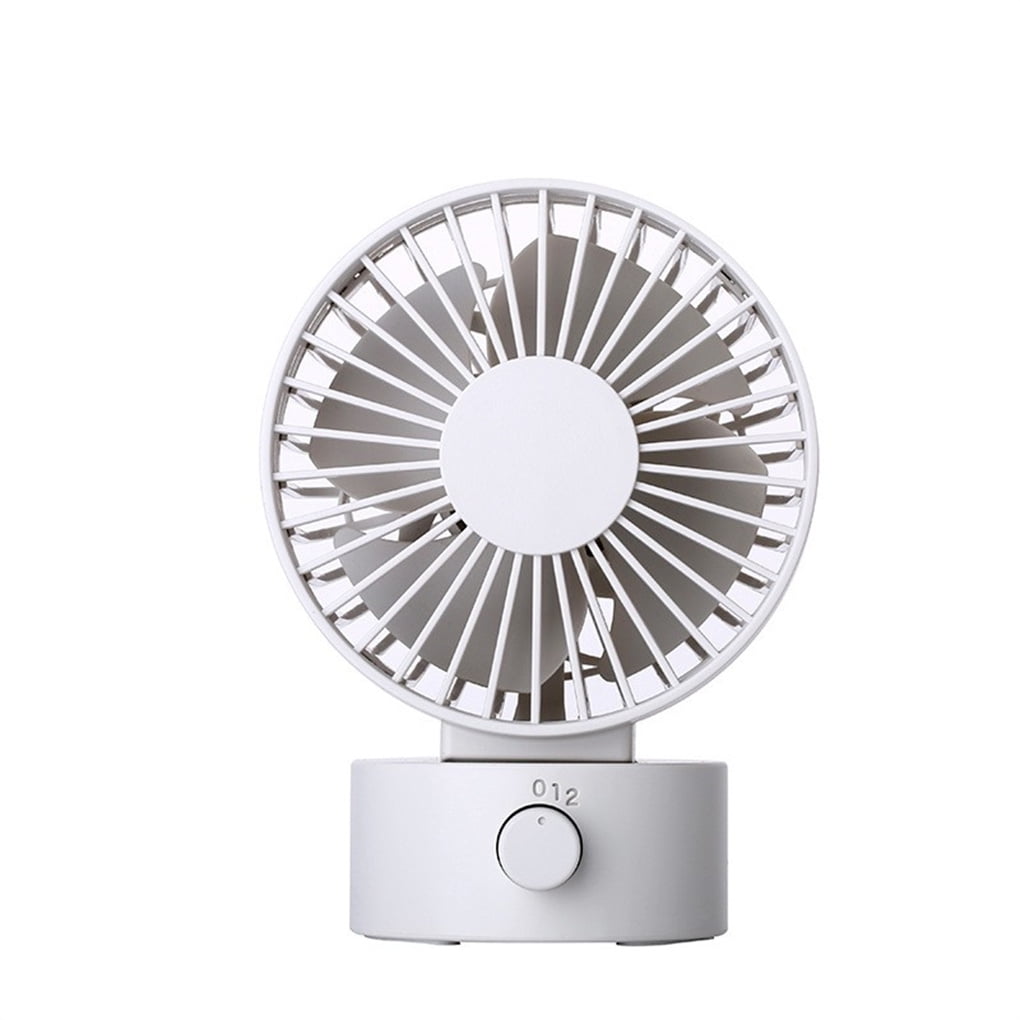 BrowQuartz Mini Small Fan USB 2 Speeds Adjustable Dorm Living Room ...