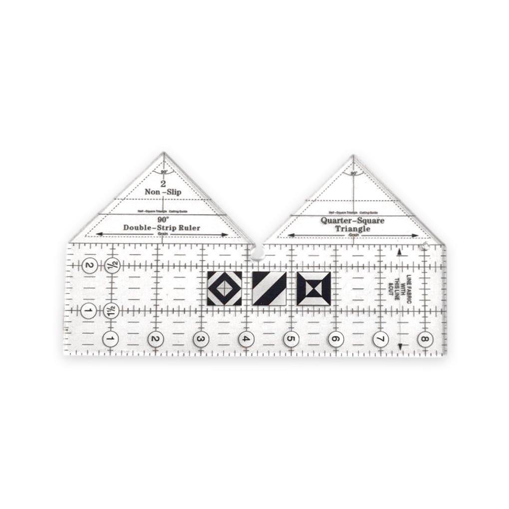 BrowQuartz Sewing Ruler Acrylic Transparent Measurement Template ...