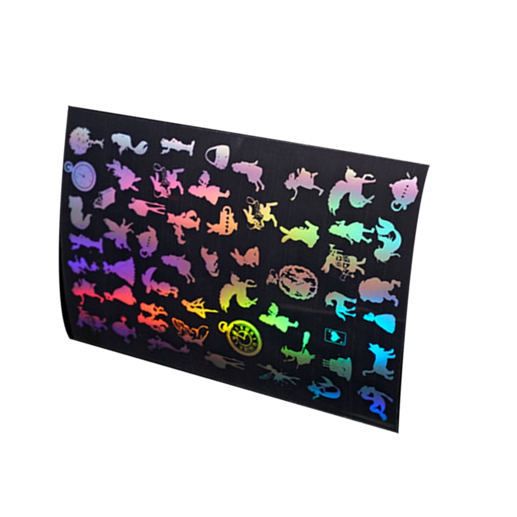 BrowQuartz Transparent Stickers with Multiple Pattern DIY Accessory ...