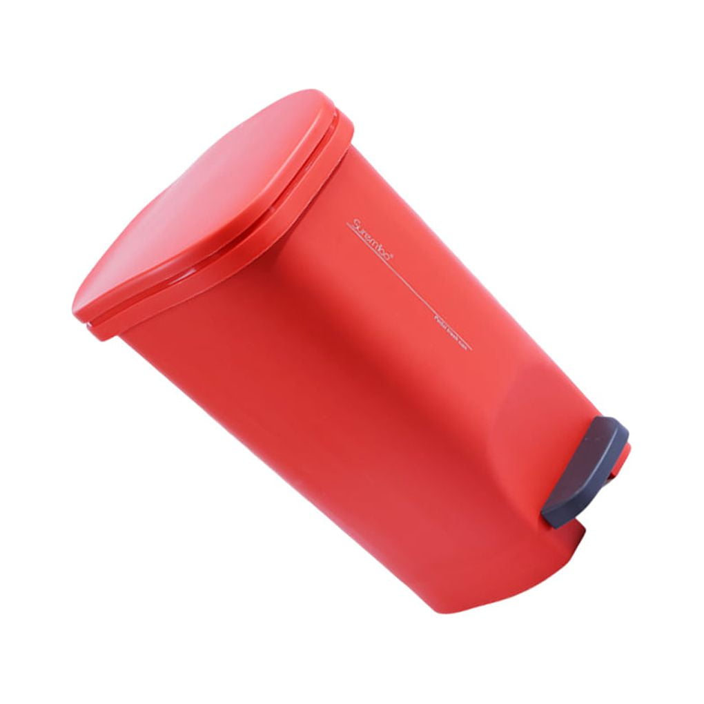 BrowQuartz Trash Can Foot Pedal Garbage Cans Bin Dustbin Buckets ...