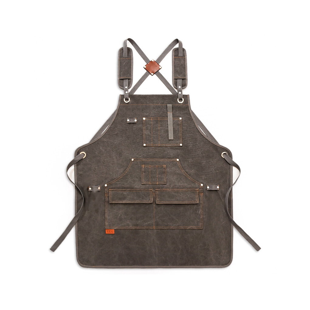 BrowQuartz Work Apron Canvas Restaurant Kitchen Cafes Workshop Bib ...