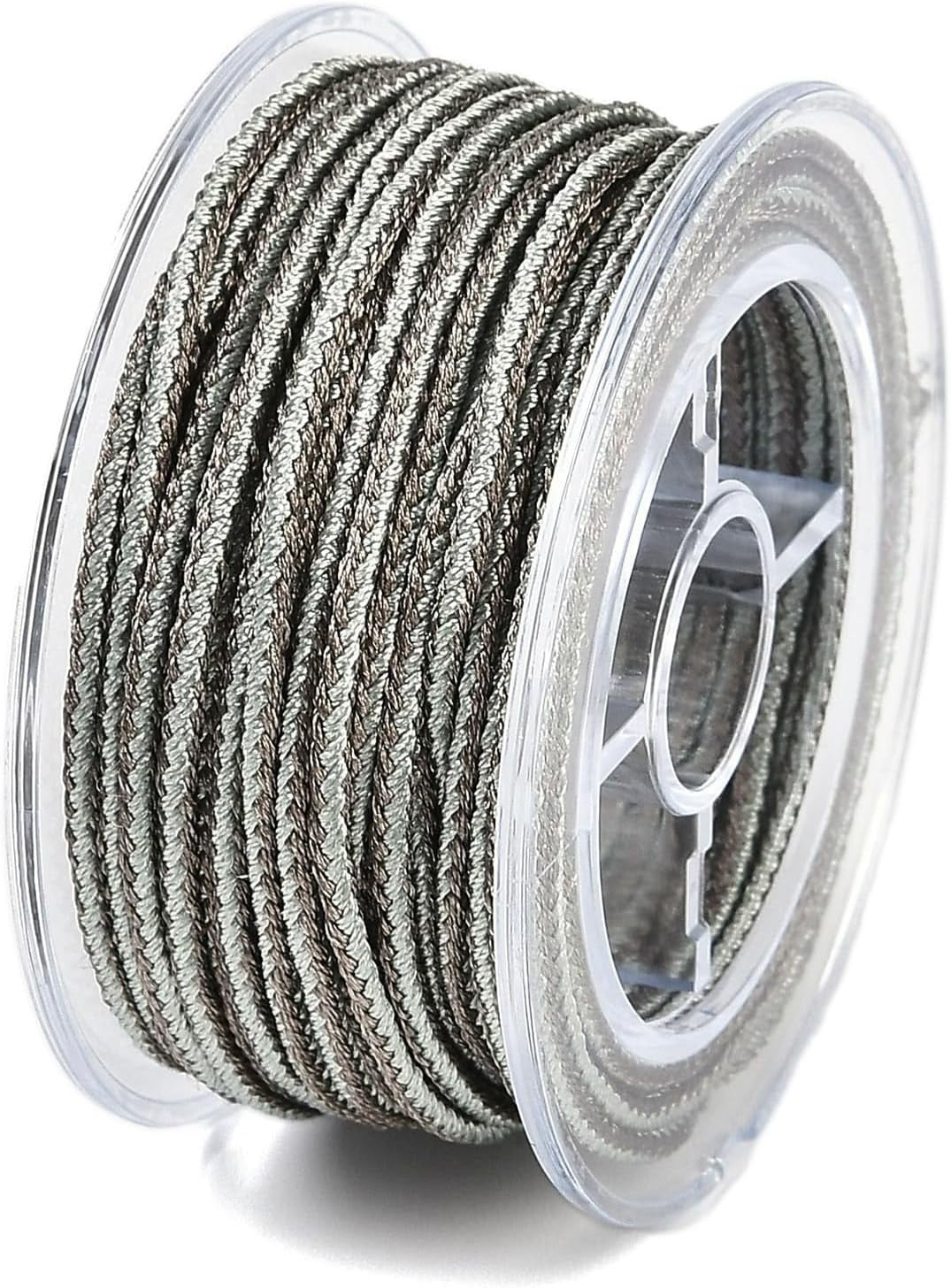 Brown 1 Roll 10 Yards 1.5mm Round Nylon Threads Bead Thread Stringing Materials for DIY ...