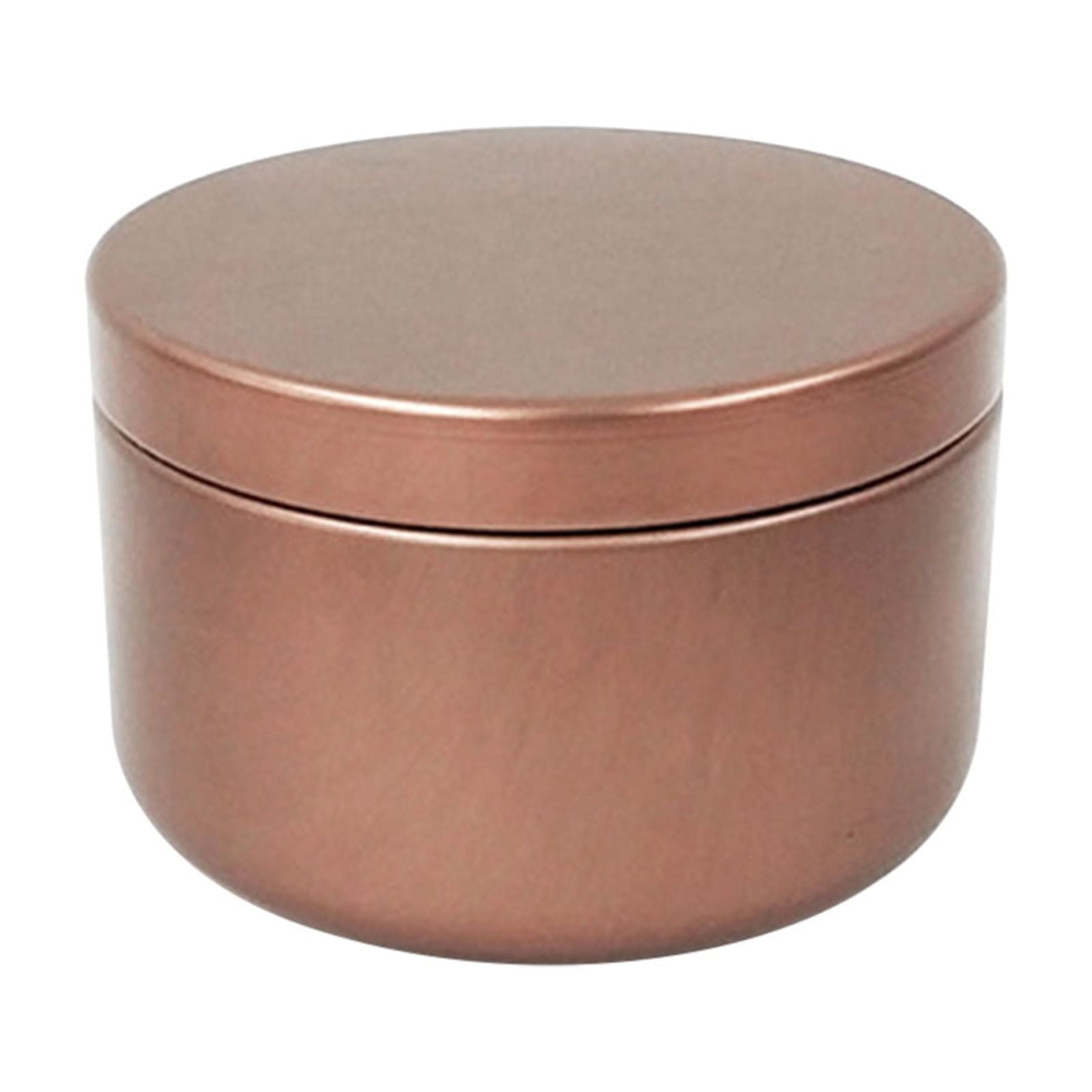 Brown 50Ml Aluminum Tea Canister, Cosmetic Candle Lip Balm Container ...
