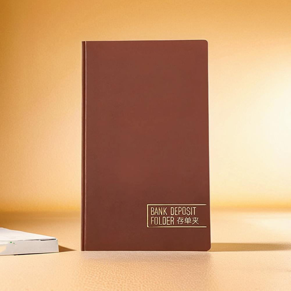 Brown A Multifunction Deposit Certificate Folder Bank Time Deposit ...