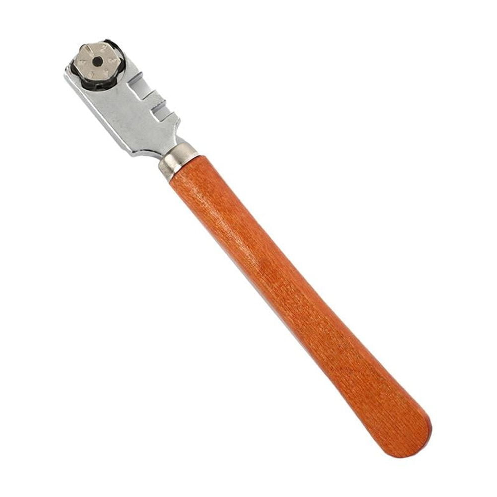 Brown A Sixwheel Glass Cutter Round Handle Sixwheel Glass Cutter ...