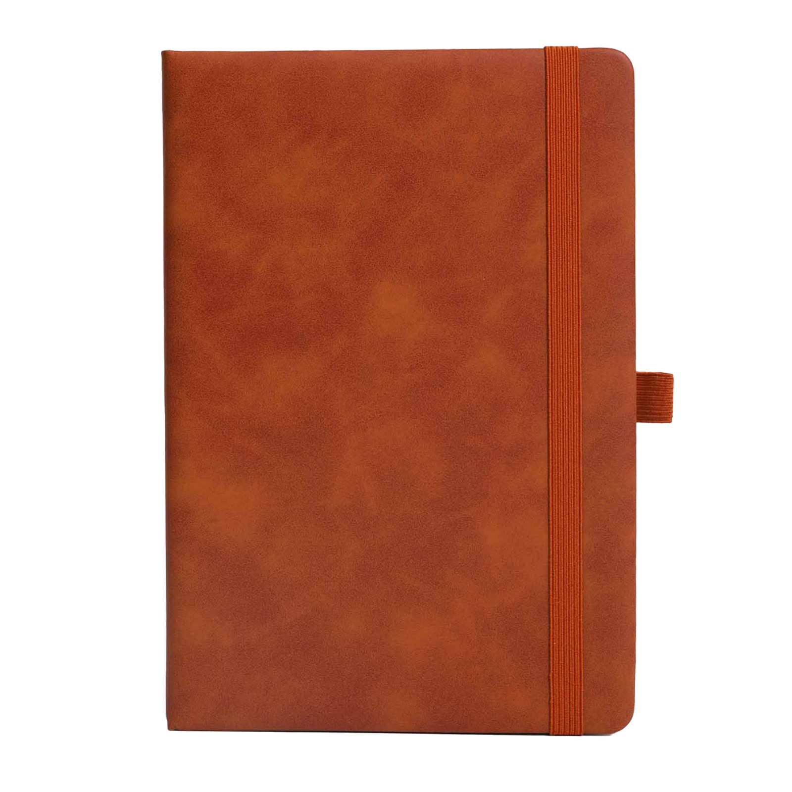 Brown A5 Strap Closure Notebook 200 Pages Thick Paper Student Diary ...