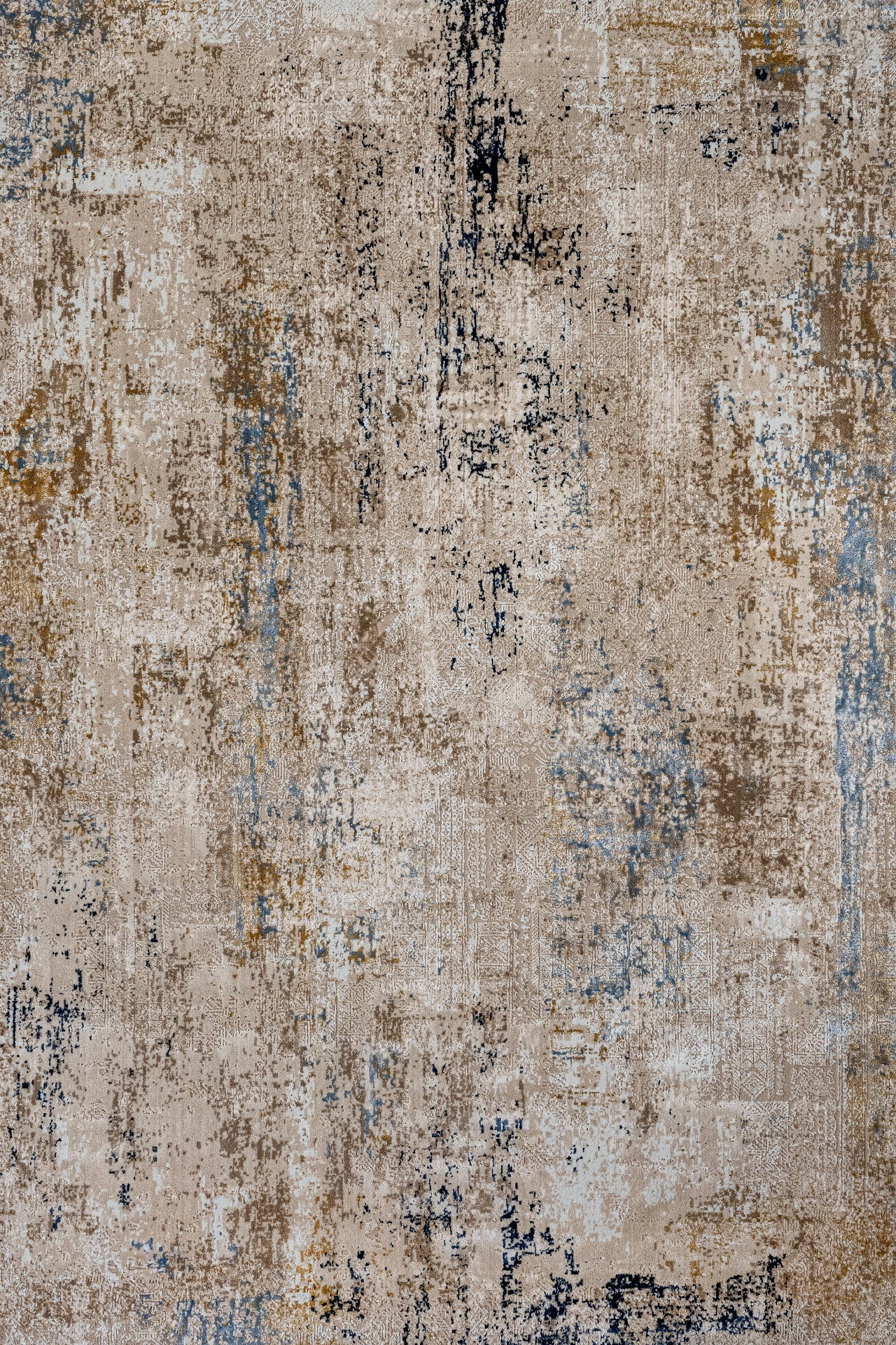 Brown Abstract Area Rugs for Living Room Washable Rugs Boho Moroccan ...