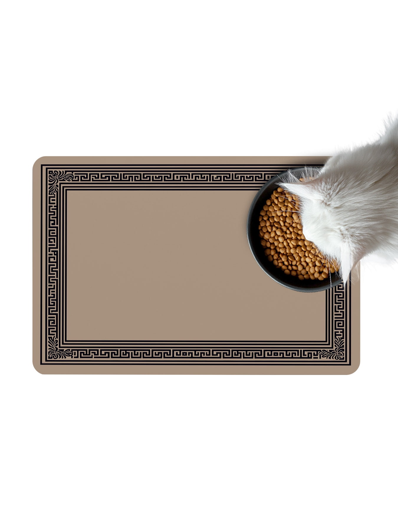 Brown Abstract Art Doormat Non Slip Diatomaceous Earth Door Mat ...