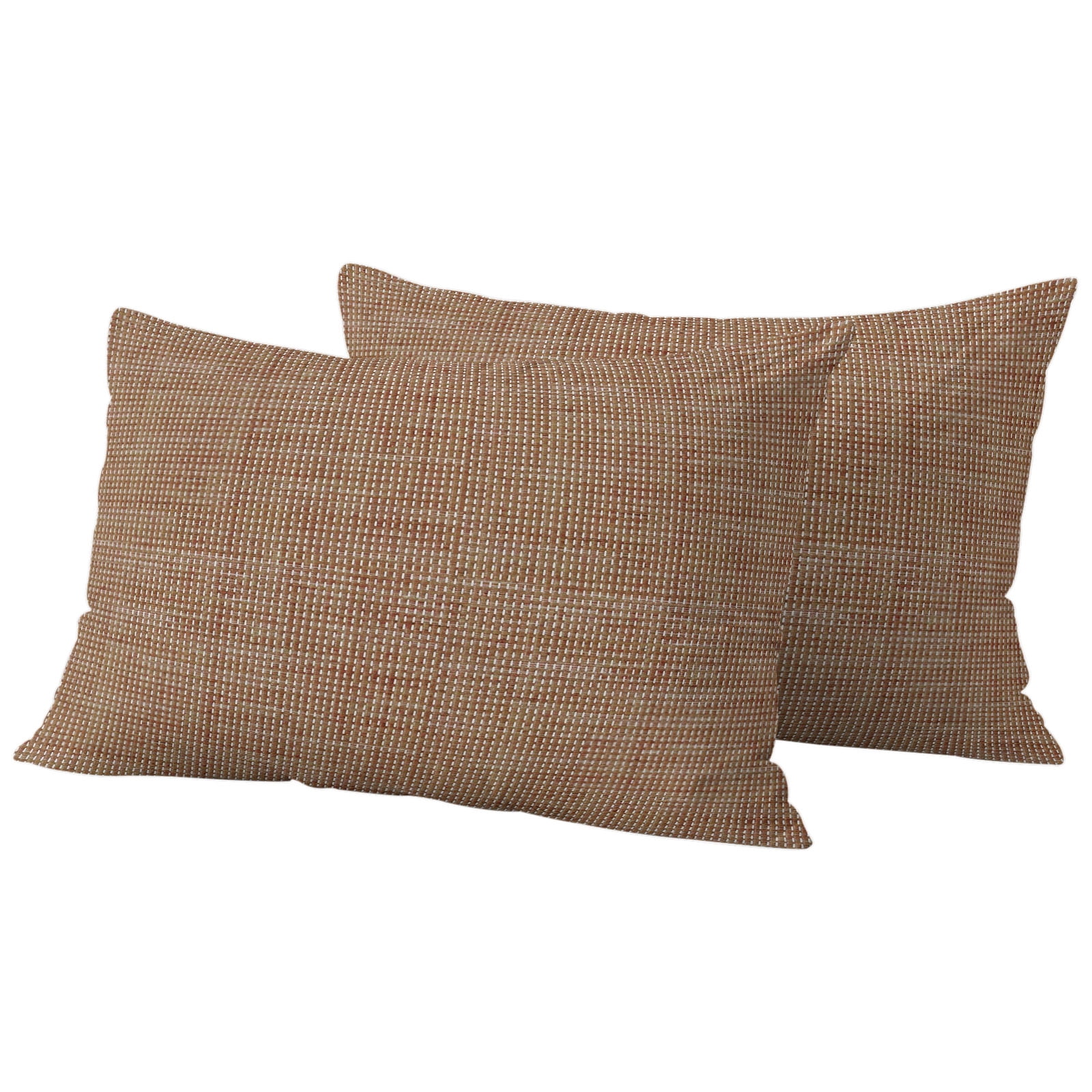Brown Abstract Art Outdoor Waterproof Pillow Covers, Modern Aesthetics ...