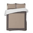 Brown Abstract Art Quilts Bedding Set Full Size Vintage Linen Black ...