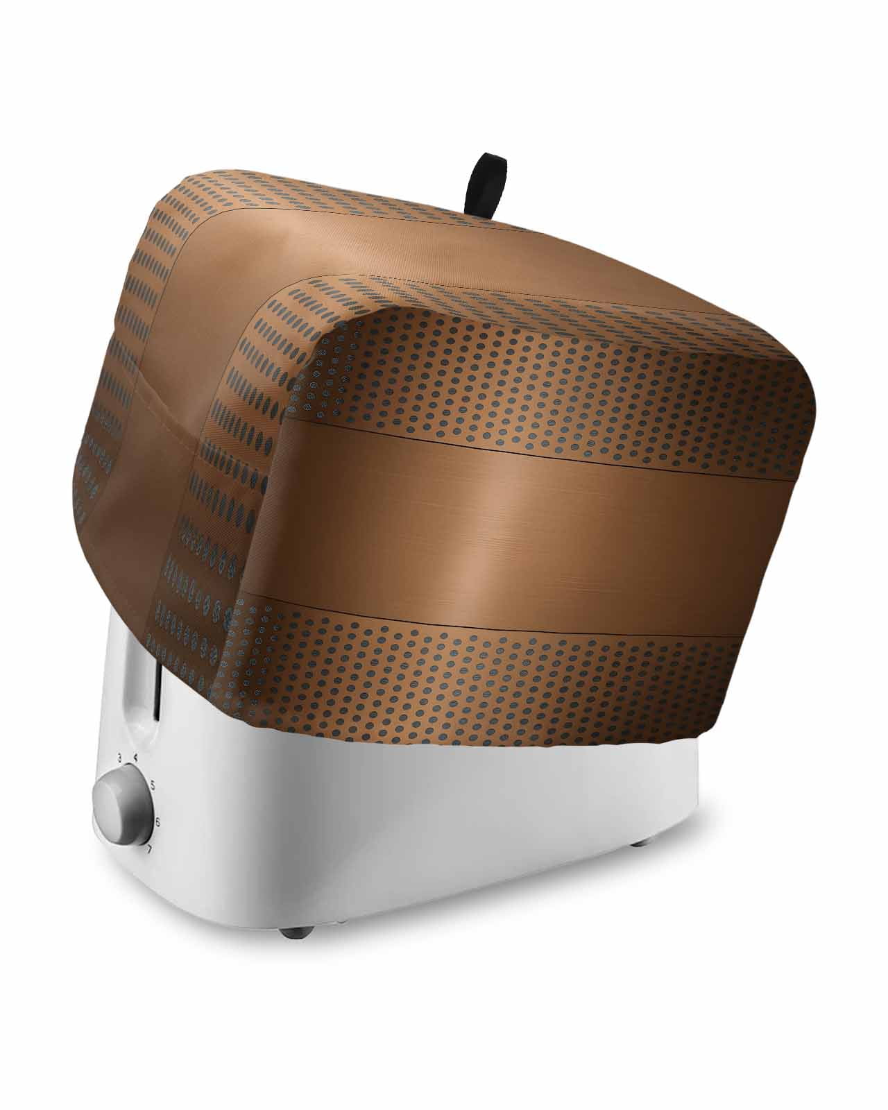 Brown Abstract Toaster Cover 4 Slice, Large Kitchen Appliance Covers ...