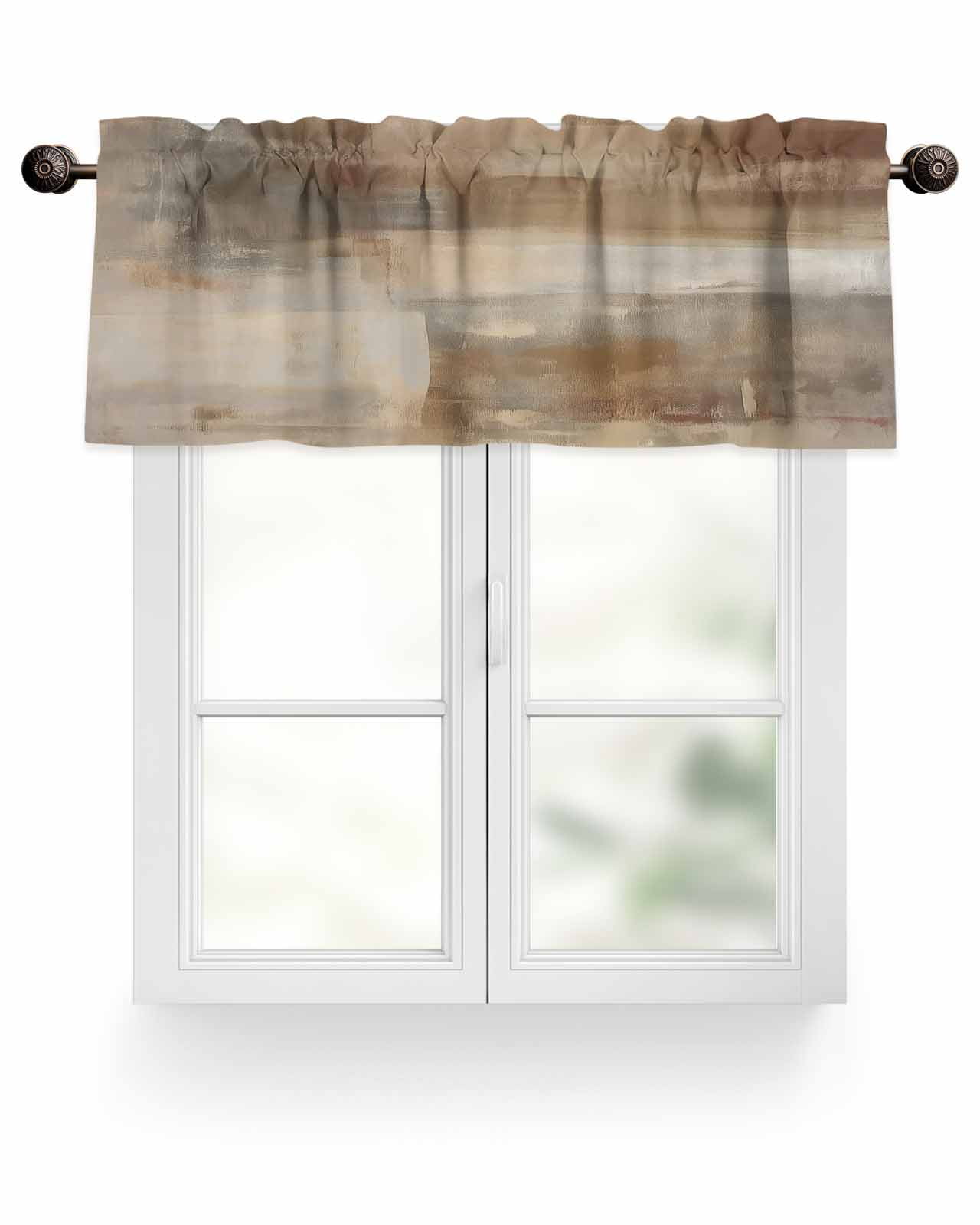 Brown Abstract Valances for Windows Texture Gradient Texture Minimalism ...