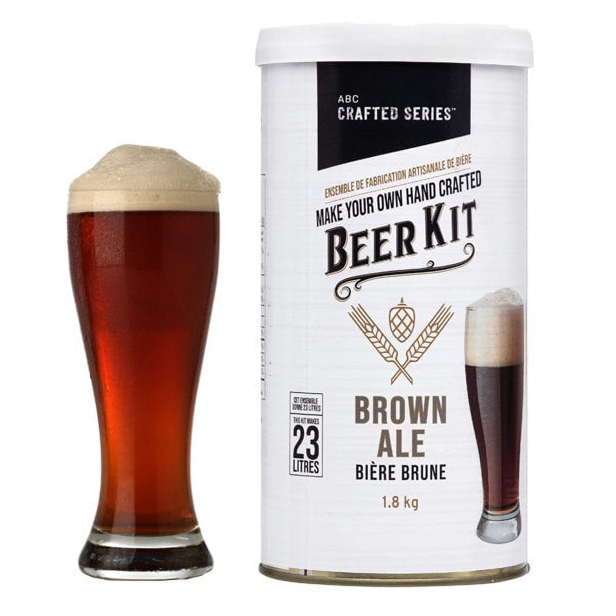 Brown Ale Beer Making Kit (1.8 kg | 3.9 lb) - Walmart.com