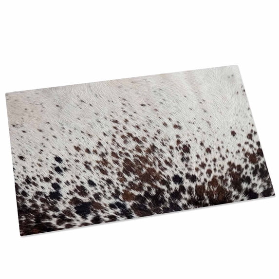 Brown Animal Fur Texture Door Mat 20x31.5 Inch Country Farm Animal ...