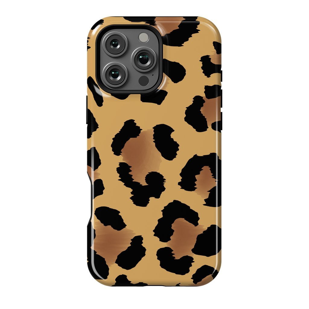 Brown Animal Print Wild Pattern Art Phone Case for iPhone 17 16 15 14 ...