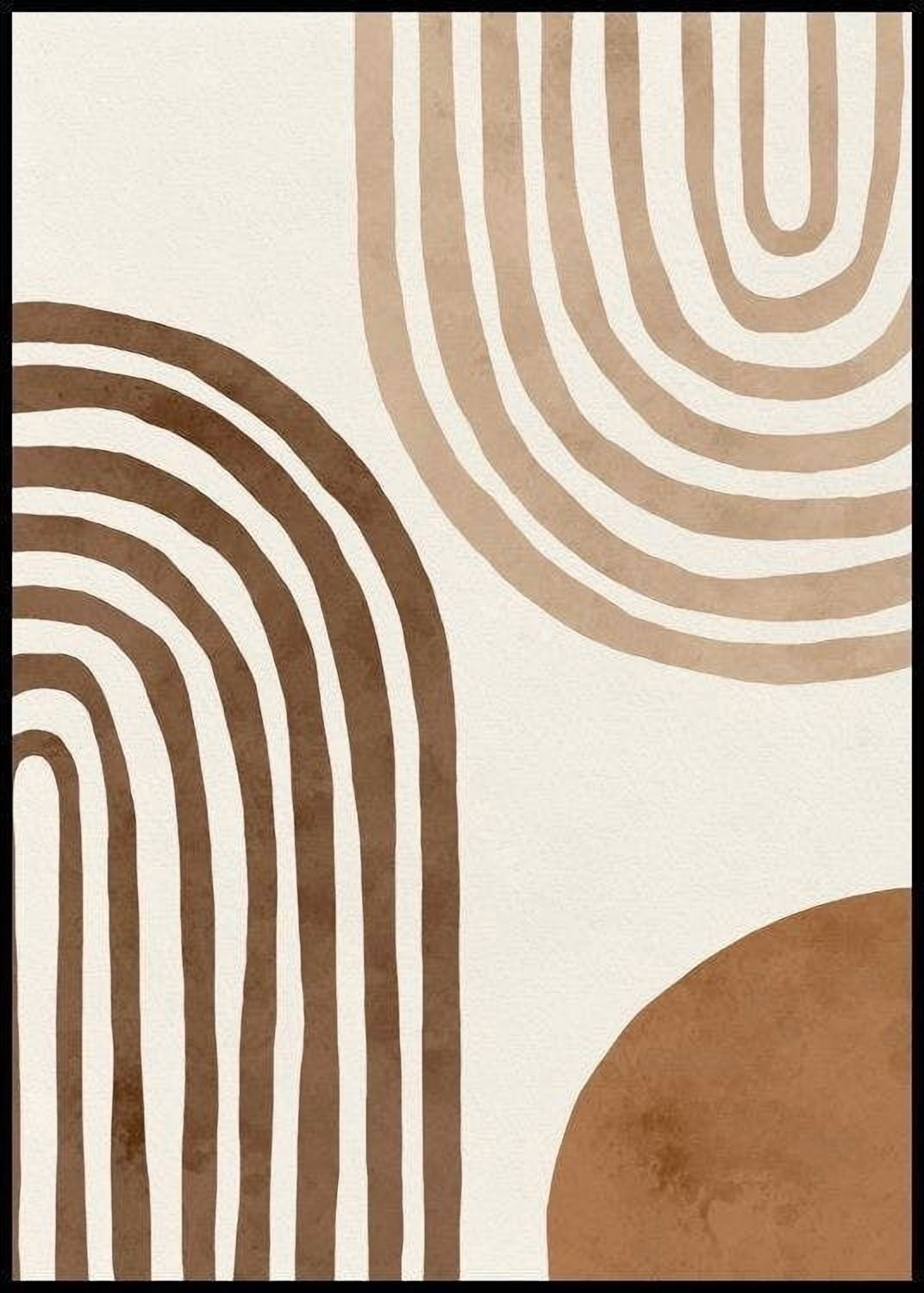 Brown Arches No2 Poster Wall Art Bedroom Wall Art Home Decor Office ...