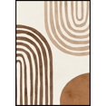 Brown Arches No2 Poster Wall Art Bedroom Wall Art Home Decor Office ...