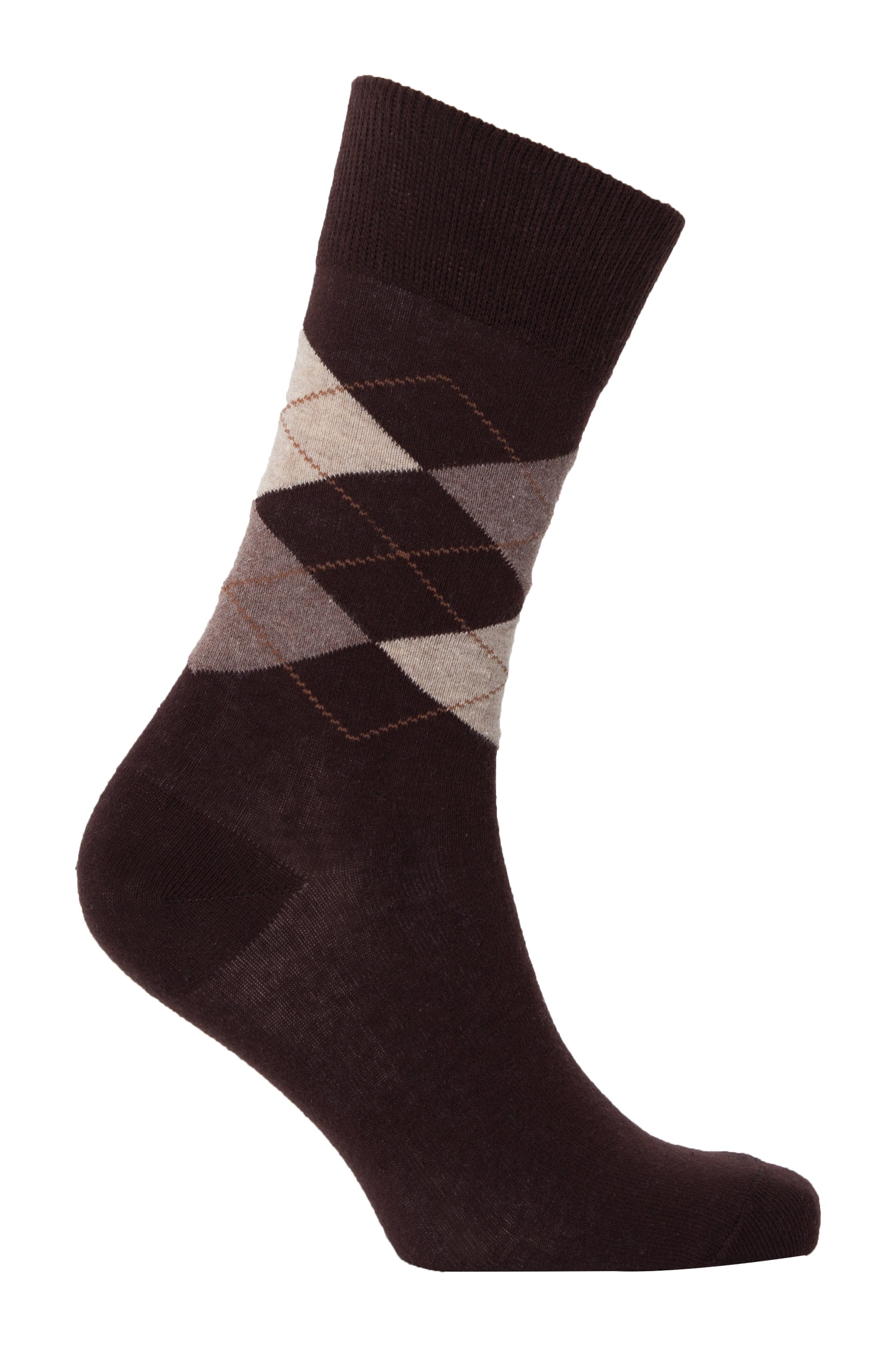 Brown Argyle Socks - Walmart.com