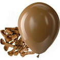Brown Balloons Latex Party Balloons - 150 Pack 5 Inch Matte Small ...