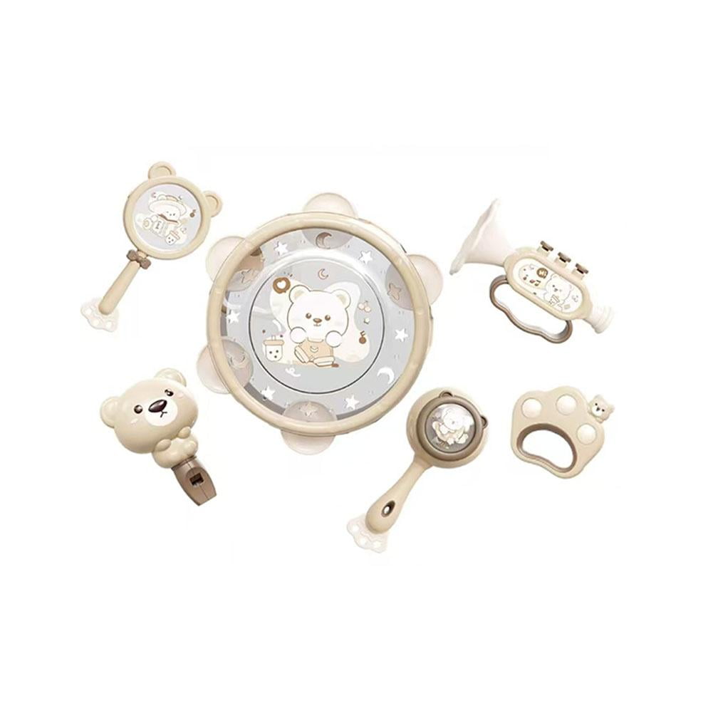 Brown Bear [6-Piece Set] English Color Box (A) $Educational Early Education Percussion ...