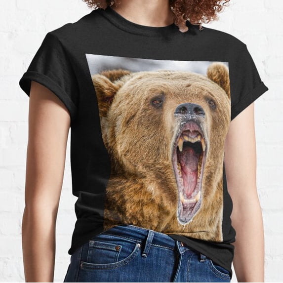 Brown Bear Classic T-shirt - Walmart.com