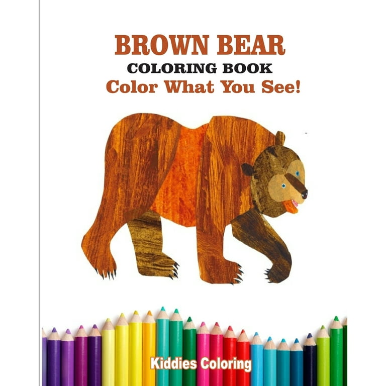 Eric Carle Coloring Pages Brown Bear