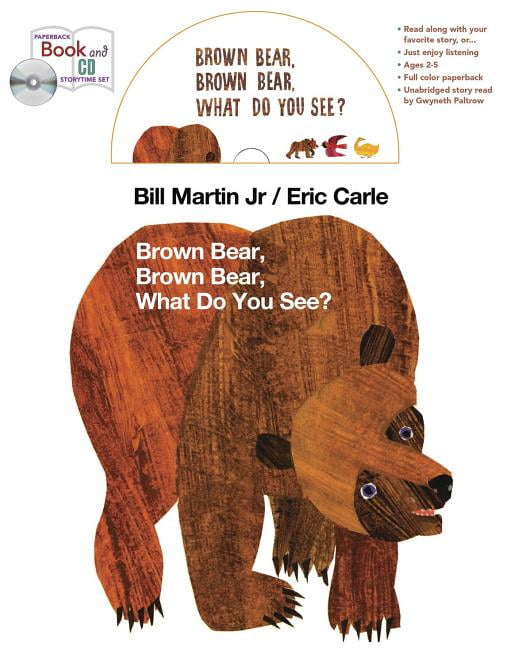Brown Bear and Friends: Brown Bear book and CD storytime set (Mixed ...