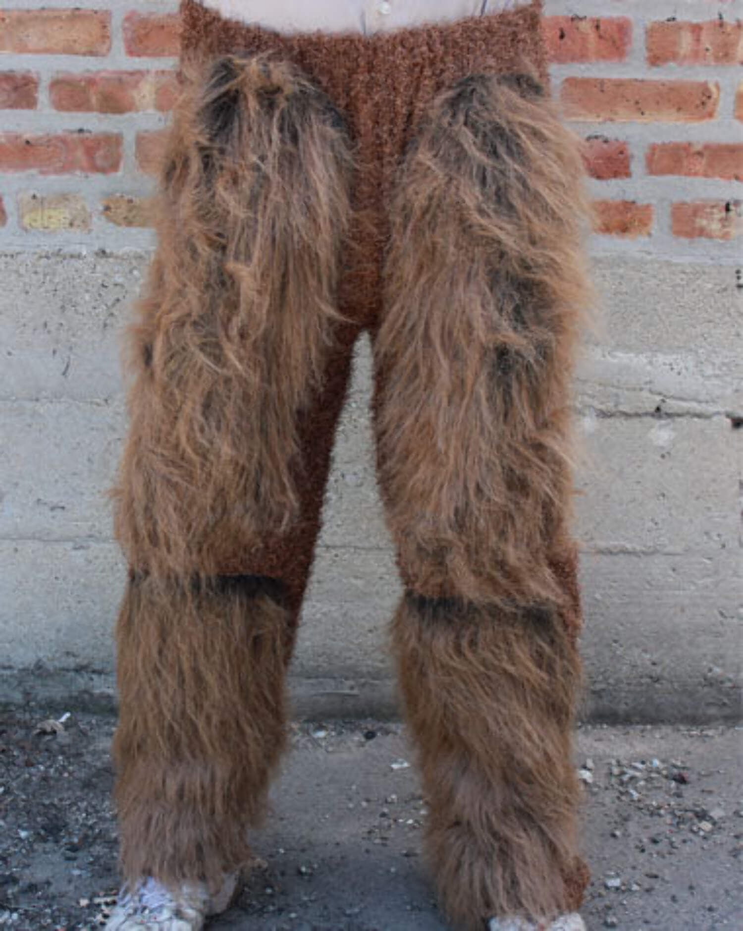 Walmart's Brown Beast Legs, Adult Halloween Accessory for Cosplay ...